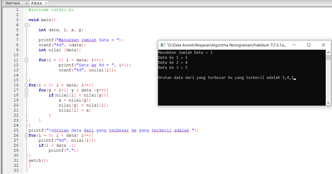 Mengenal Variabel Array Pada Bahasa C - Redaksiana