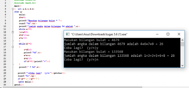 Statement pengulangan atau looping - Redaksiana