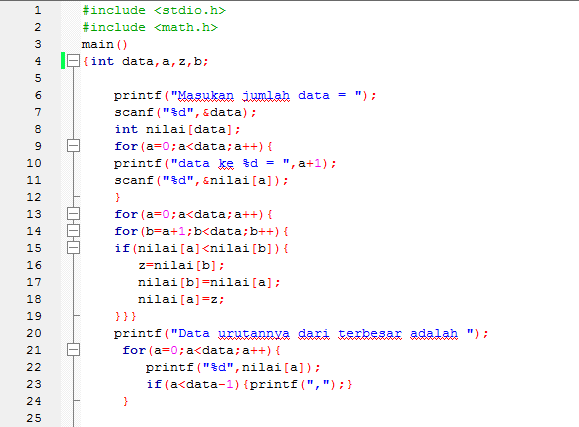 SIMPAN BANYAK NILAI DENGAN VARIABEL ARRAY - Redaksiana