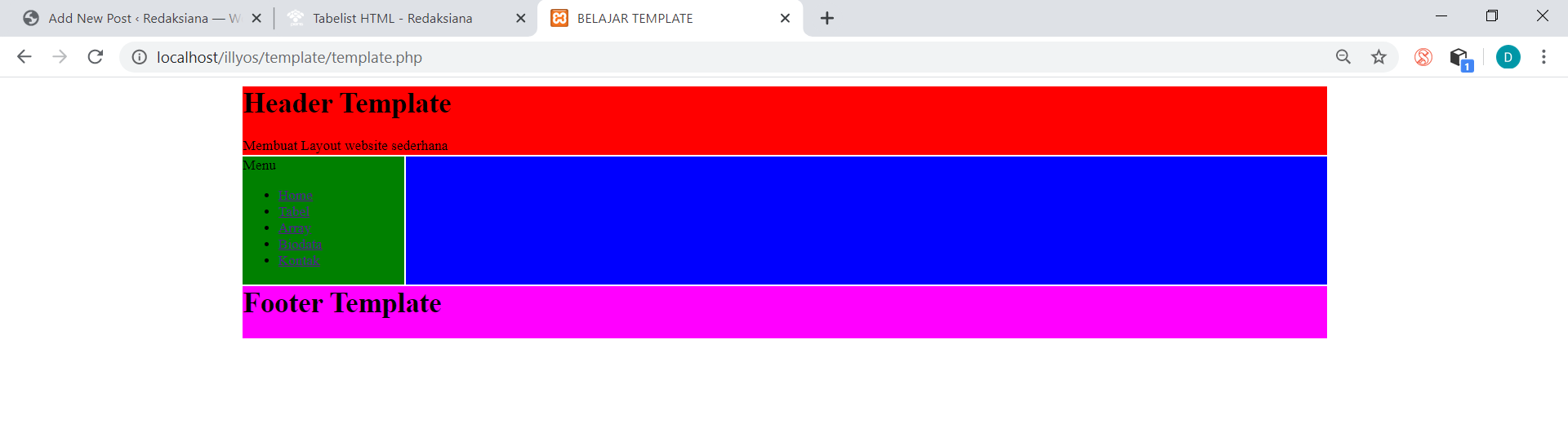 Template web - Redaksiana