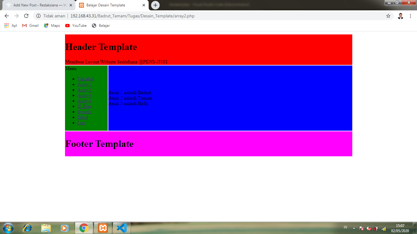 Ayo Buat Template - Redaksiana