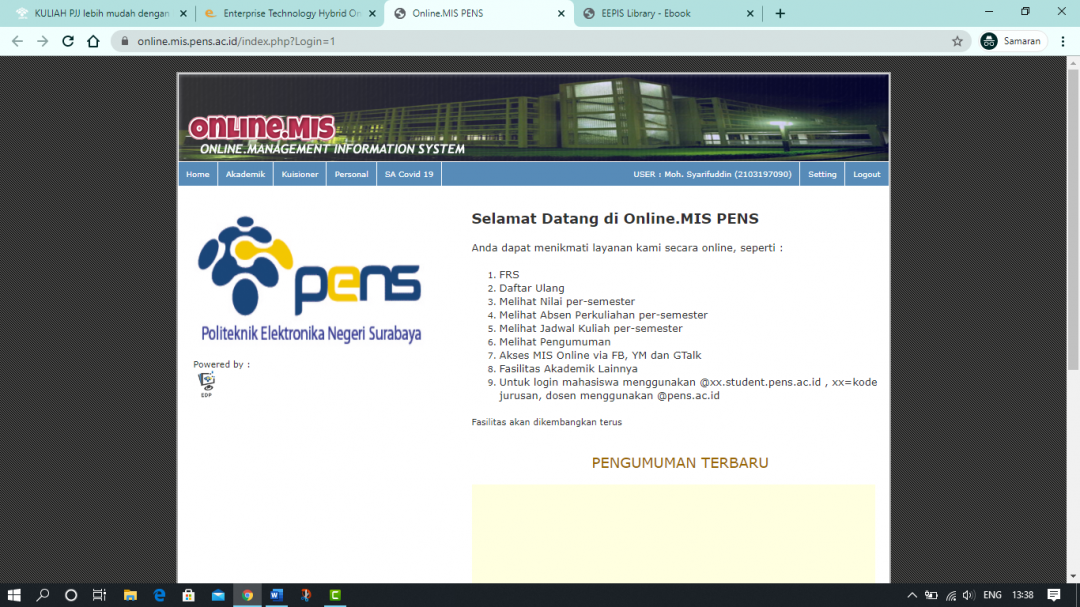 Ethol Application for Online Learning - Redaksiana