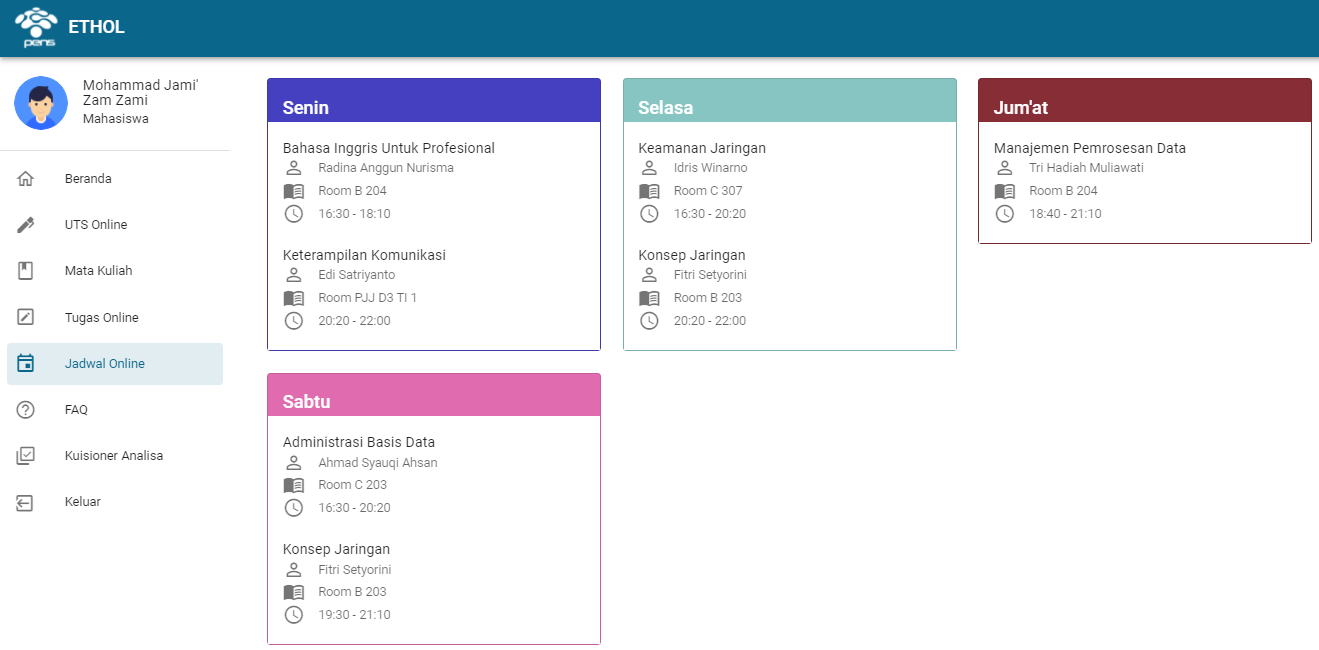 ETHOL Website Distance Learning dengan Segala Fiturnya yang Hybrid ...