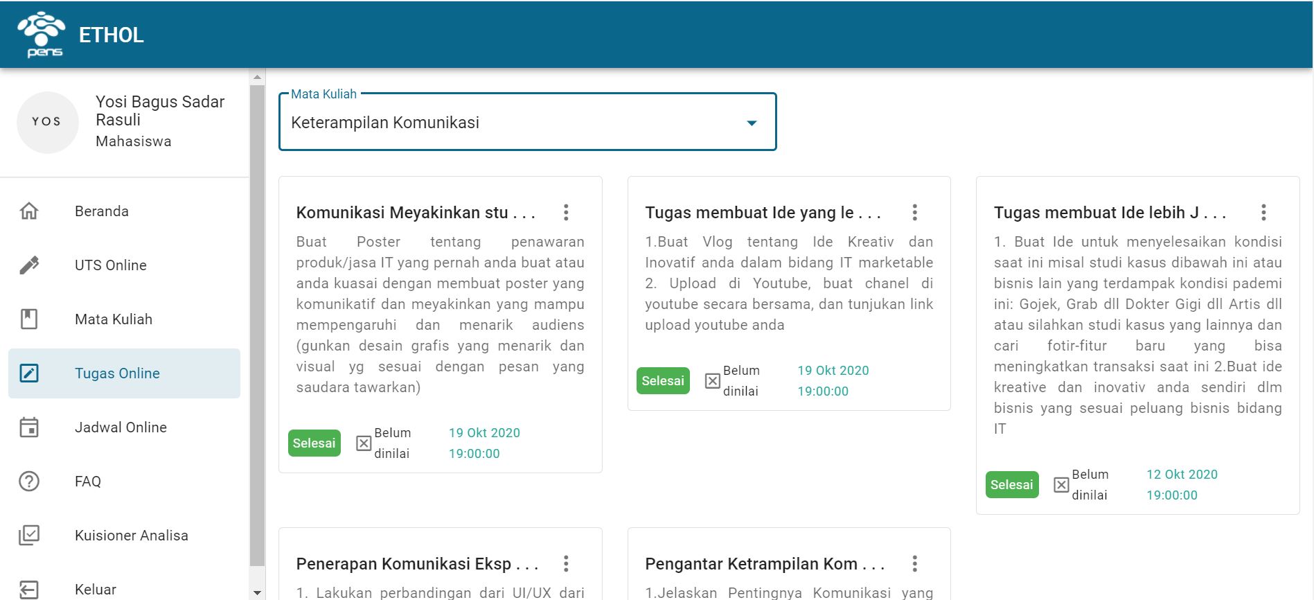ETHOL (Enterprise Technology Hybrid Online Learning) Trobosan Yang ...