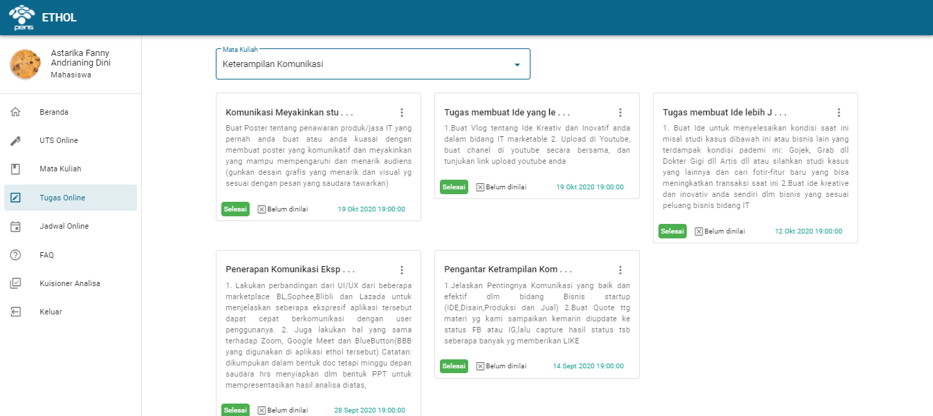 ETHOL – Media Pembelajaran Jarak Jauh PENS - Redaksiana